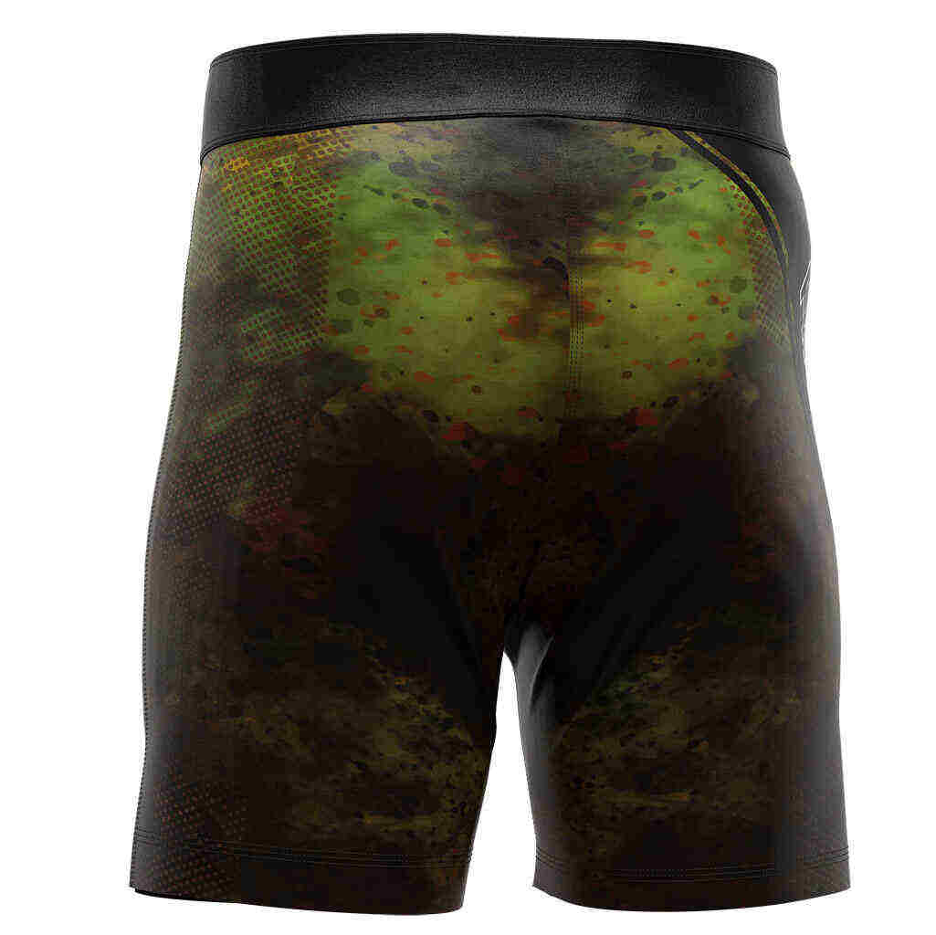 Sublimation printing ufc shorts split for men mma