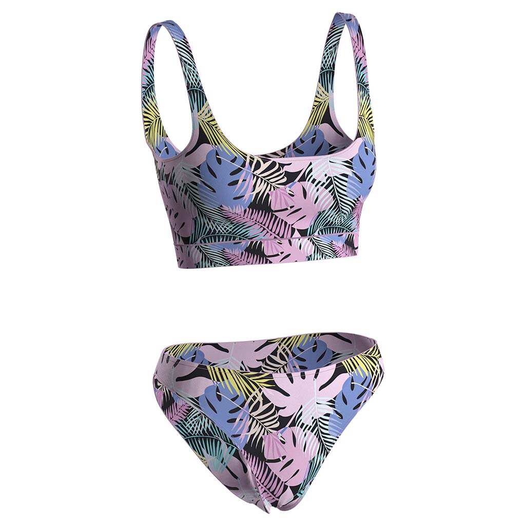 Swimwear lavender micro triangle bottom purple thong bikini sets