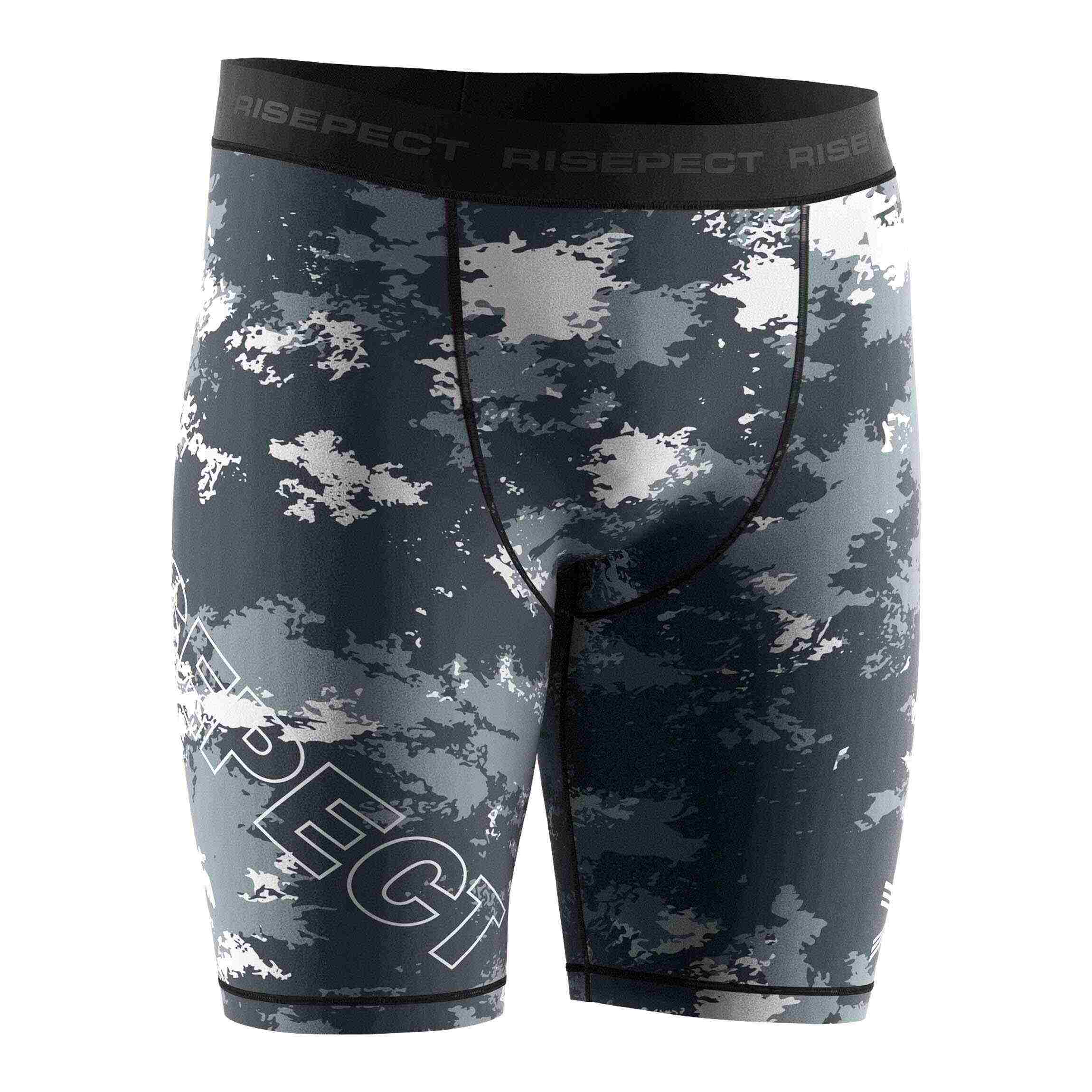 Mens Tight Gym Blank Basketball Men Sport Compression Shorts
