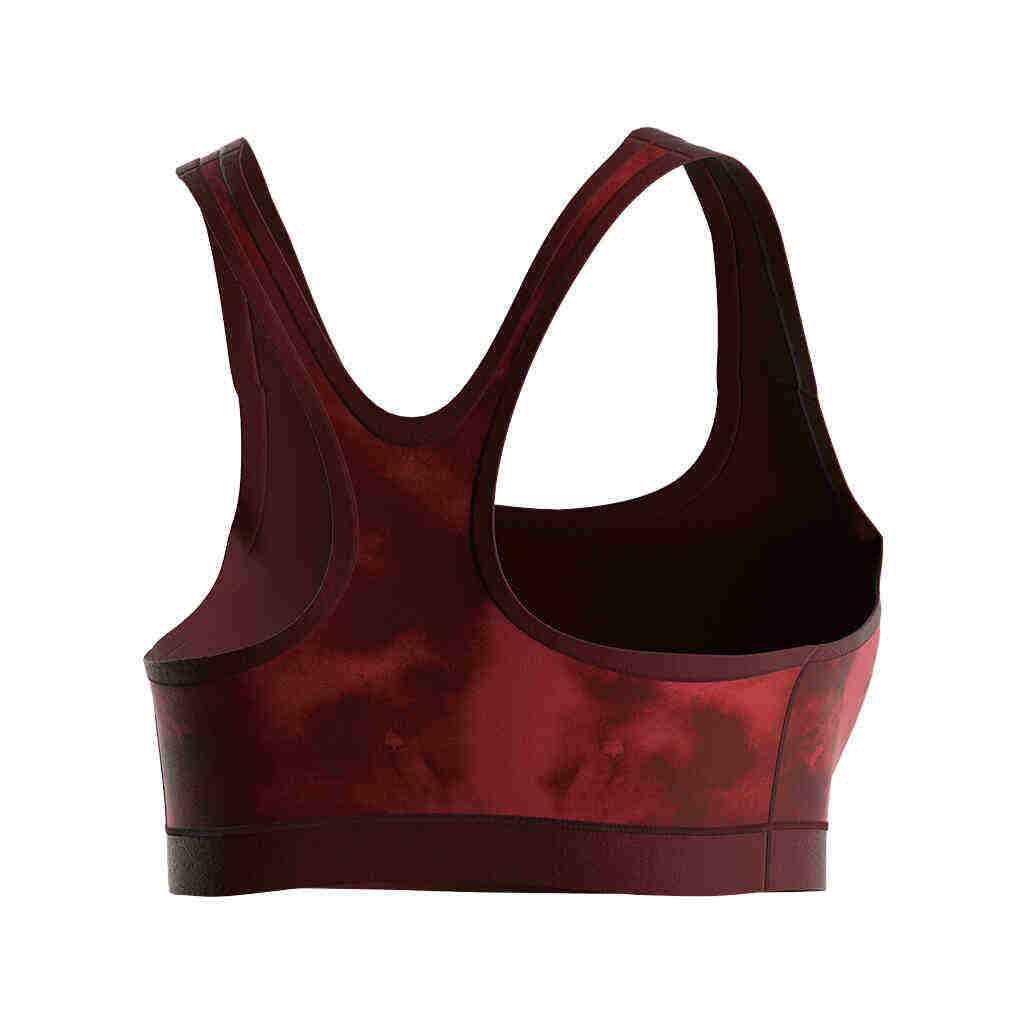 Gym Red Women Fitness Sport Bra High Support