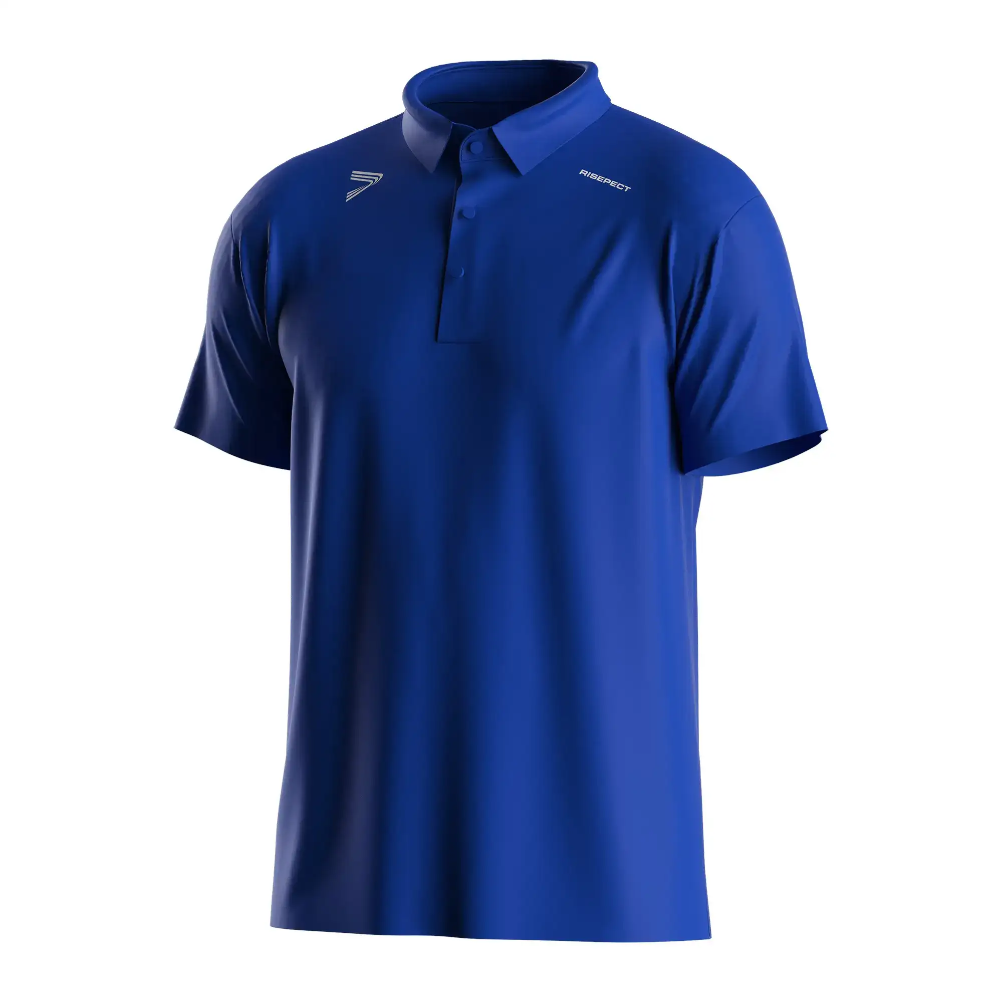 Royal Blue Heat-bond Golf Polo Short Sleeve Elite Team Apparel