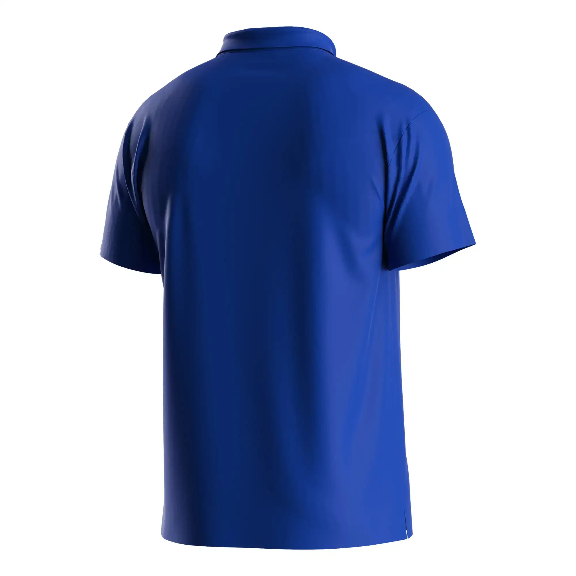 Royal Blue Heat-bond Golf Polo Short Sleeve Elite Team Apparel