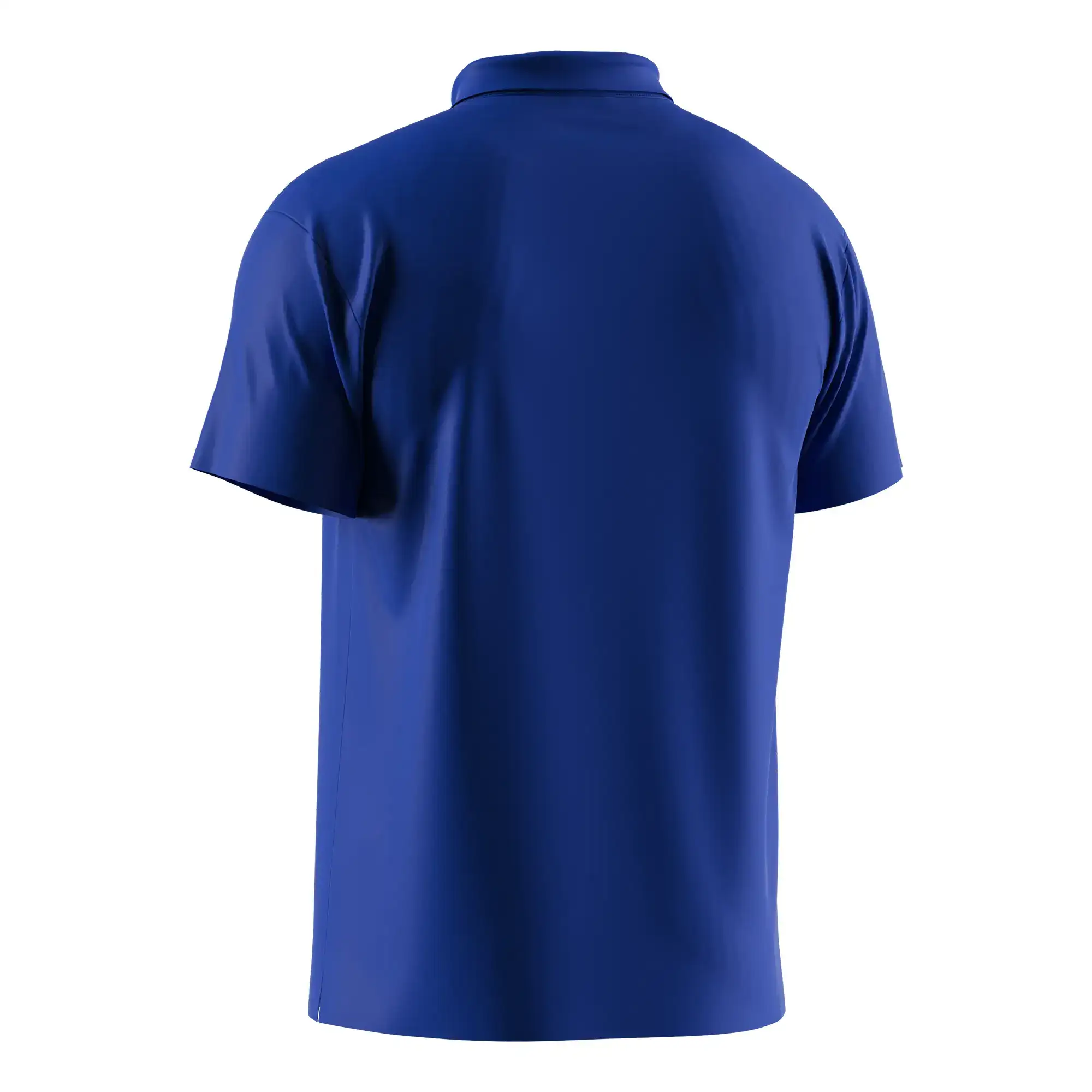 Royal Blue Heat-bond Golf Polo Short Sleeve Elite Team Apparel